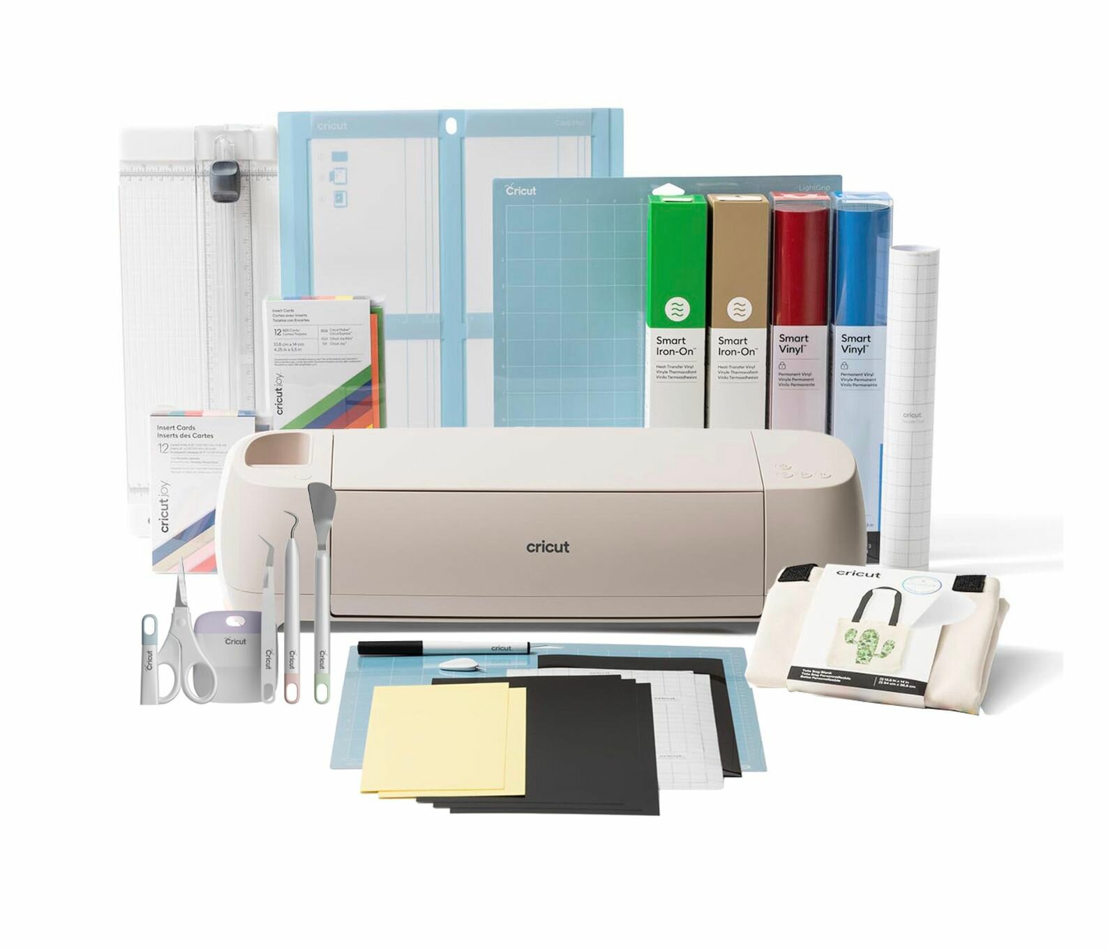 Набор с Машинкой для вырубки и тиснения Cricut Explore 4 и стартовыми материалами