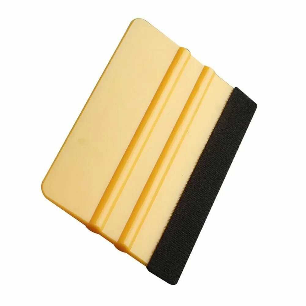 Ракель для пленки, выгонка с фетром для тонировки. Шпатель автомобильный. Размер