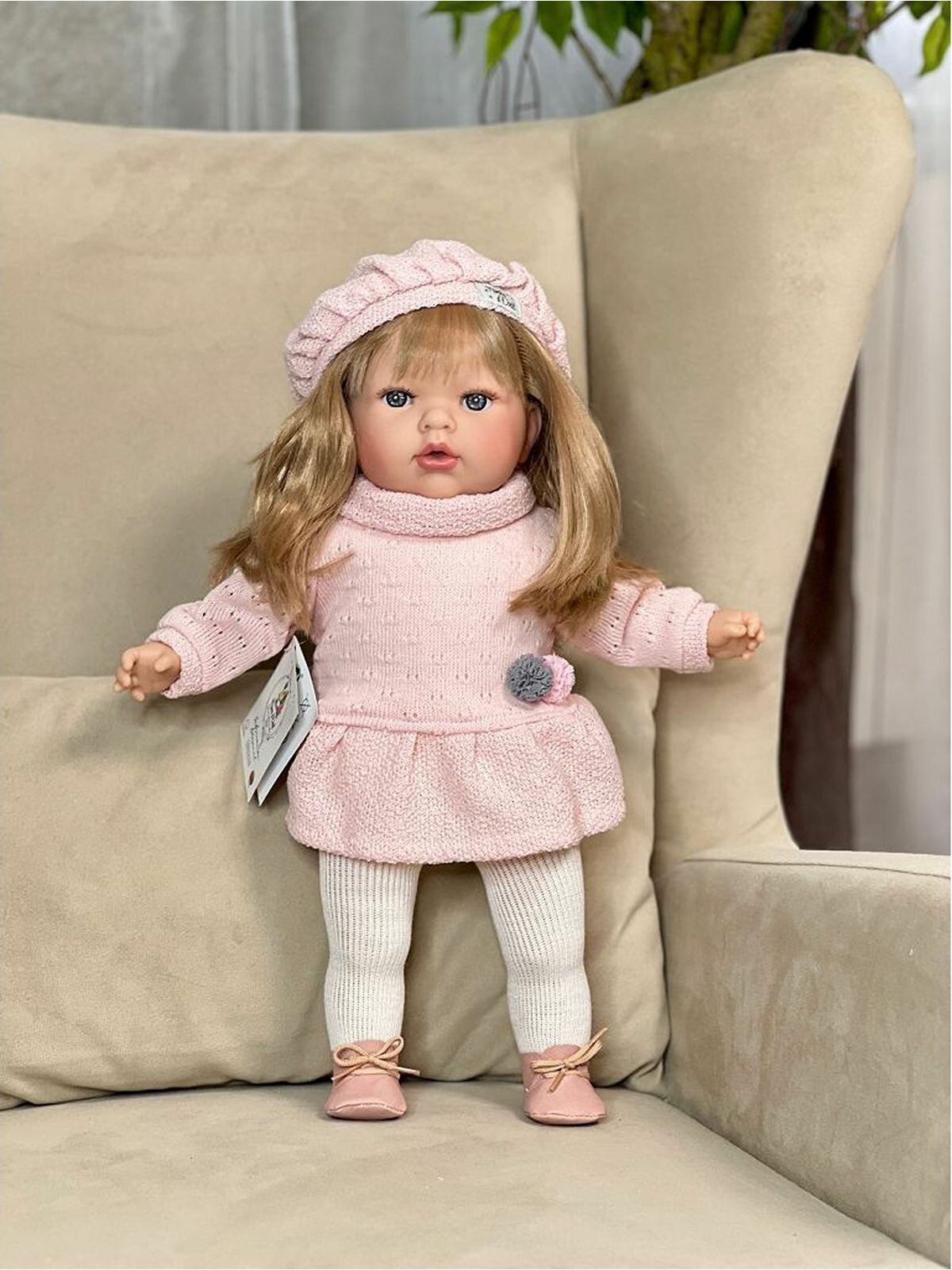 Кукла для девочки 45 см Тита мягконабивная, (N4270K)