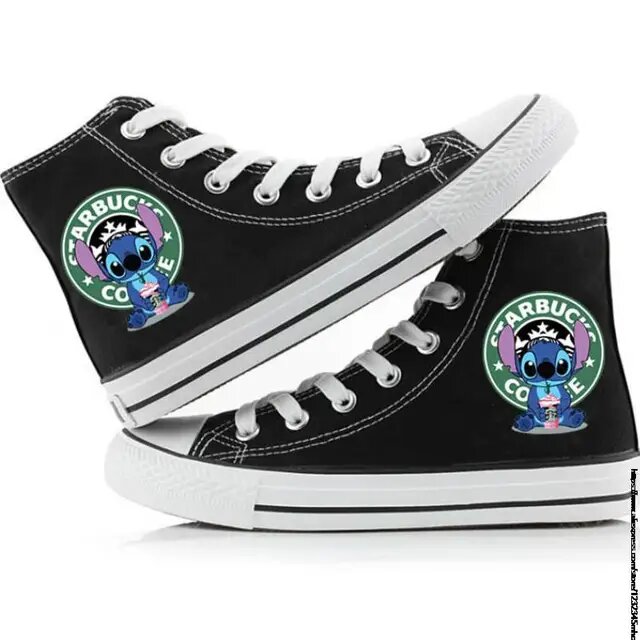 Женские парусиновые туфли Hot Stitch High Top, новый стиль, женская и повседневная обувь, высокие кроссовки для подростков с детьми, лучший подарок
