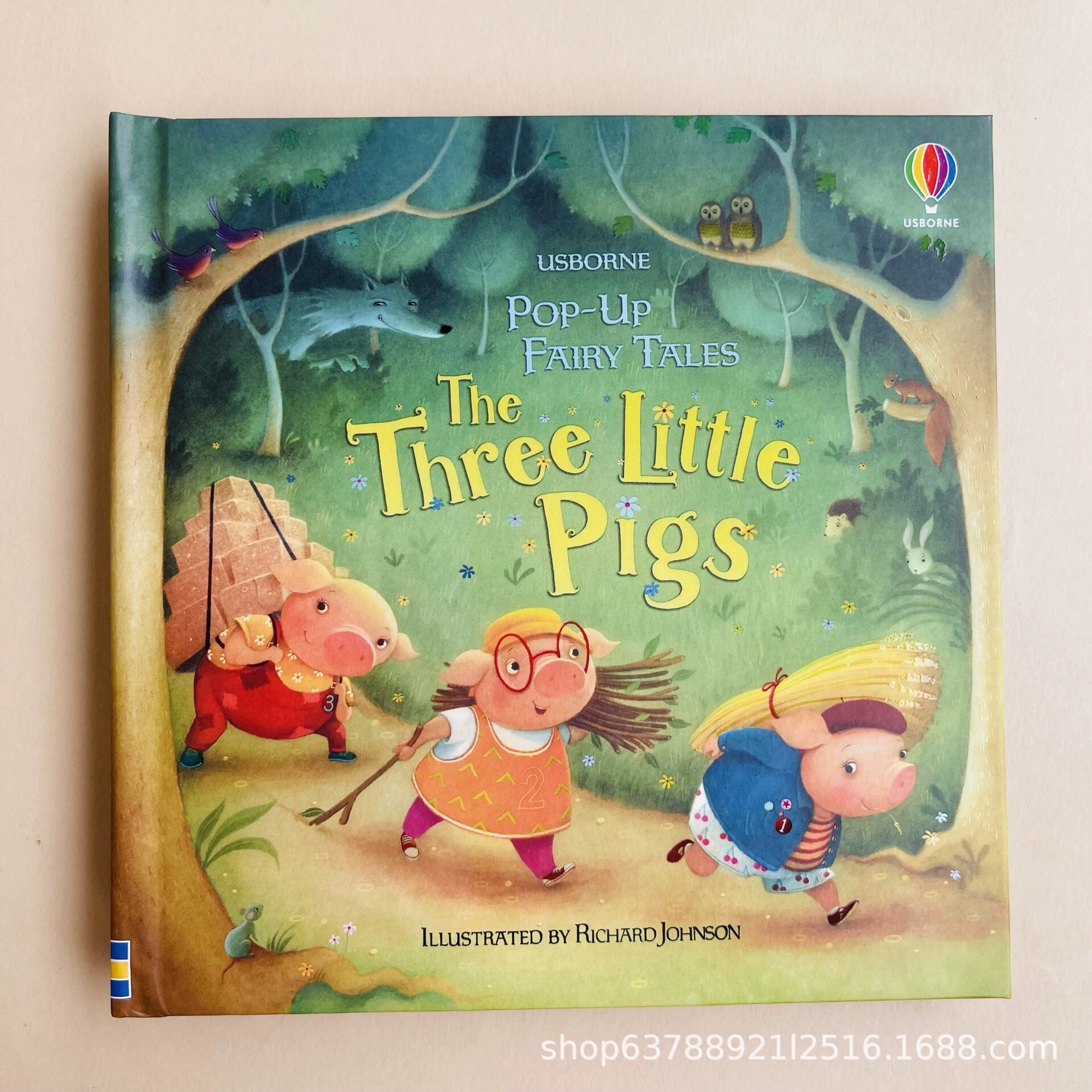 Оригинальная английская 3D-книга-панорама, детская книга-сказка с иллюстрациями, научно-образовательная книга-игрушка для детей в возрасте от 2 до 6 лет.