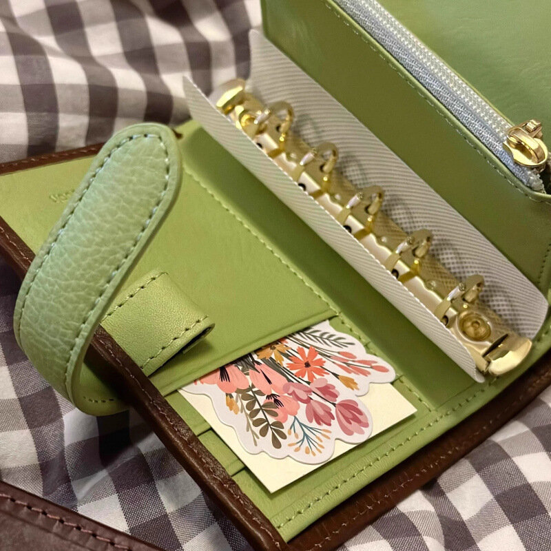 Планировщик M5 Шоколад Авокадо Свободные листы Ретро Портативный Художественный Высококачественный Блокнот Планировщик