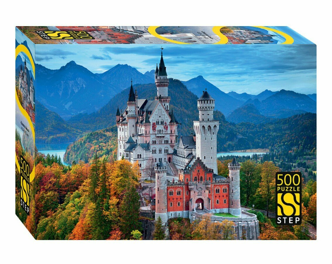 Пазл для взрослых Step puzzle 500 деталей, элементов: Золото Альп (Выгодный формат)
