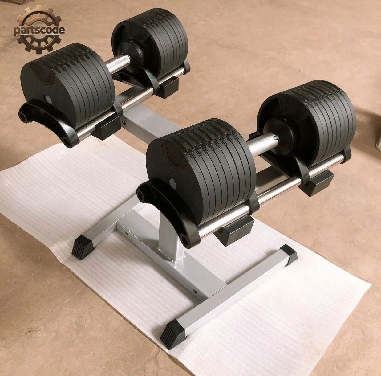 Гантели pro14 комплект 2 штуки по 30 кг