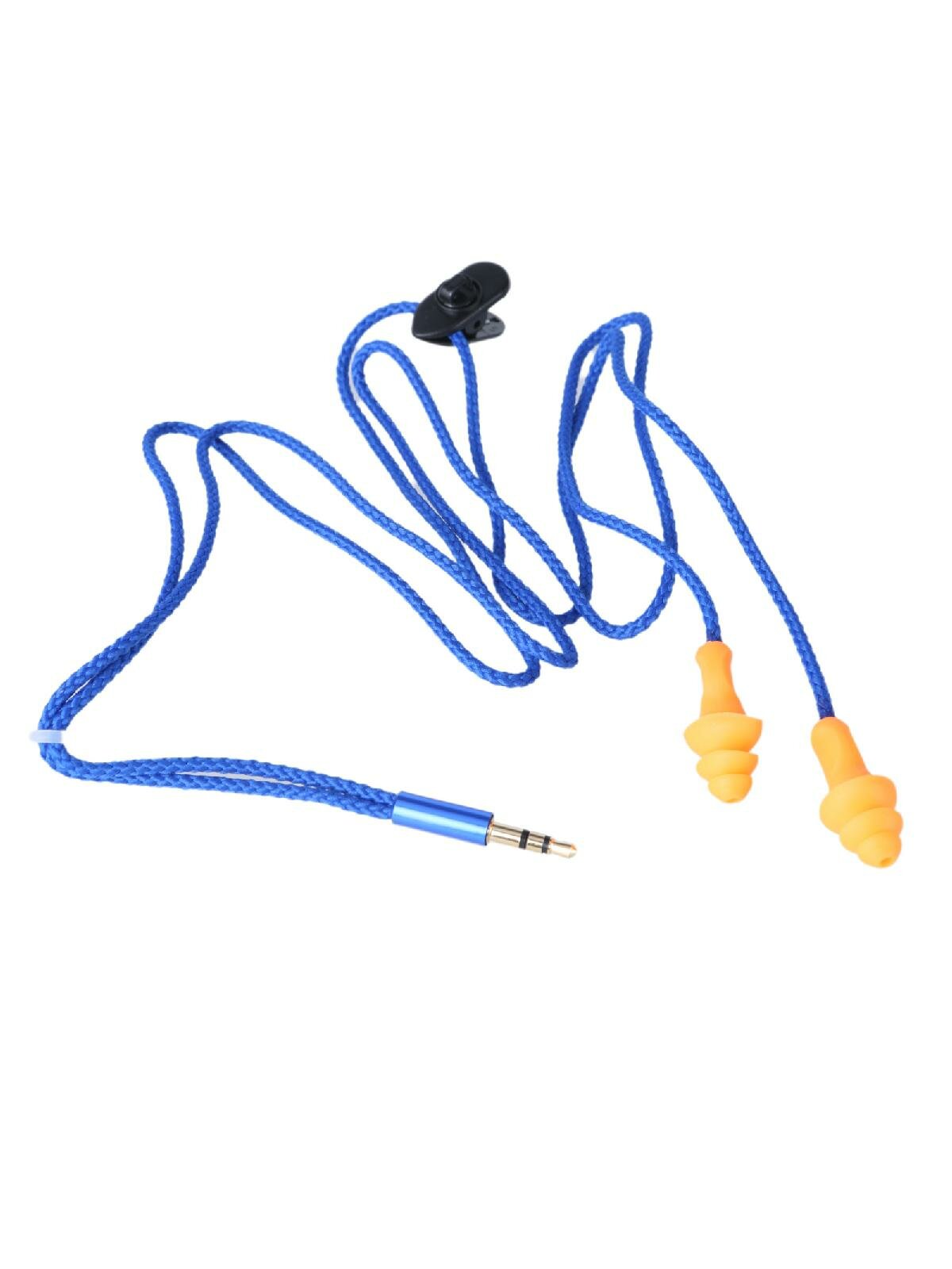 Многоразовые беруши со шнуром Силиконовые беруши для защиты слуха