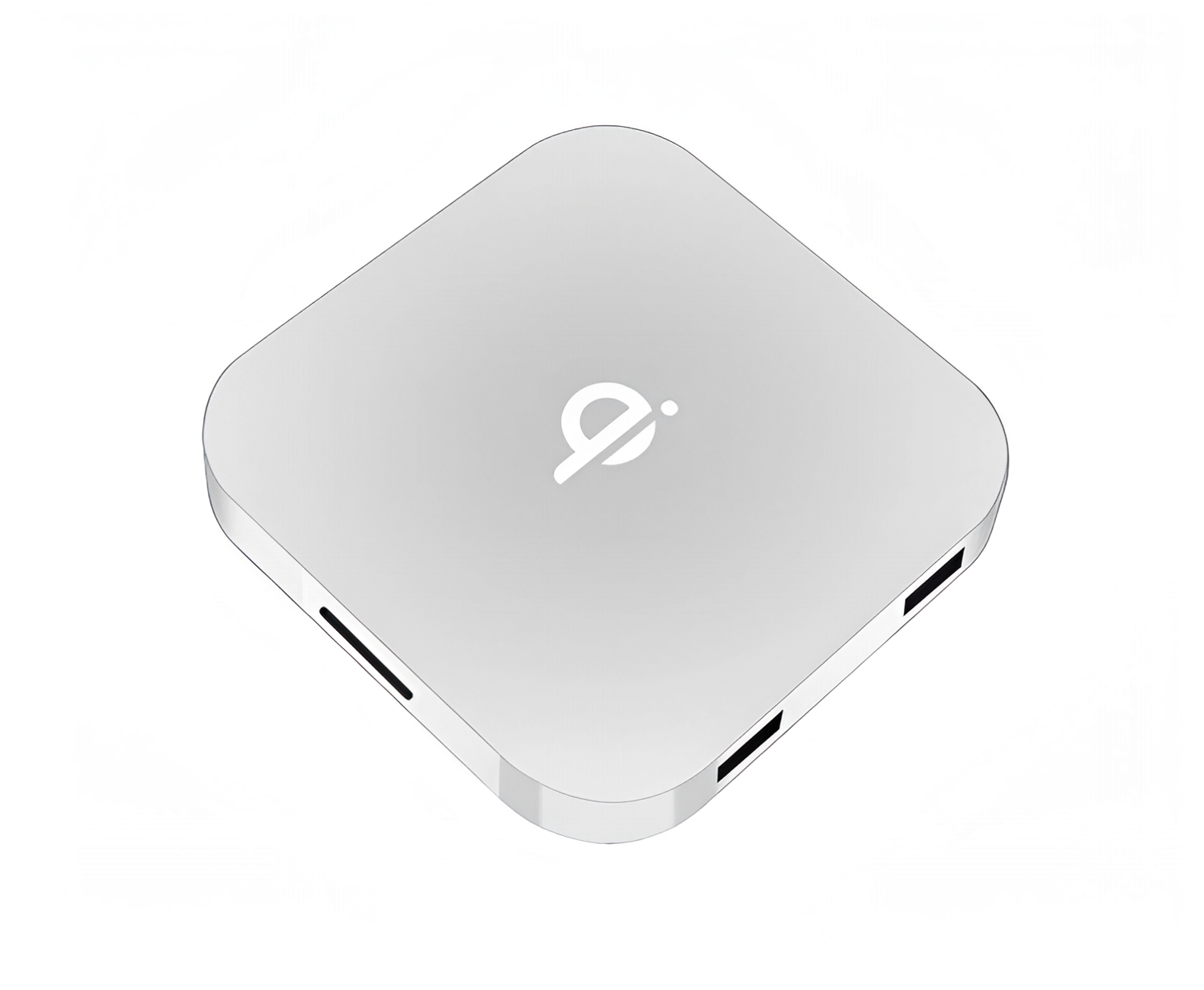 Беспроводное зарядное устройство MyPads нового стандарта A130365 для мобильного с беспроводной зарядкой и 2 USB (Белый)