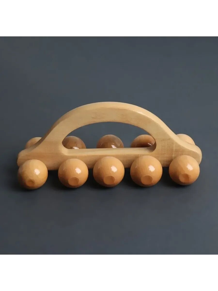 Деревянный массажёр для расслабления и снятия напряжения