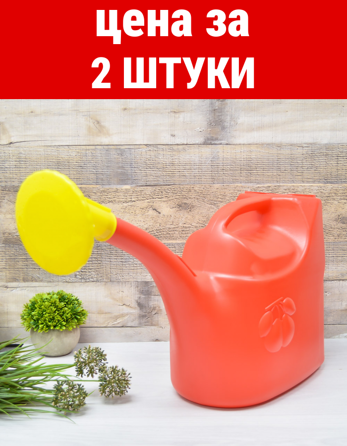 Комплект 2 шт, Лейка 12л с рассеивателем