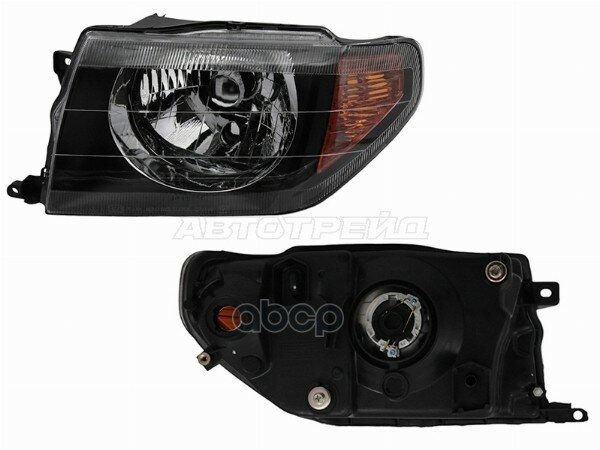 Фара Mitsubishi Pajero iO 98-07 / Pajero Pinin 98-05 (Слева/ Галоген/ Ручная регулировка) Sat арт. ST-214-1162BL