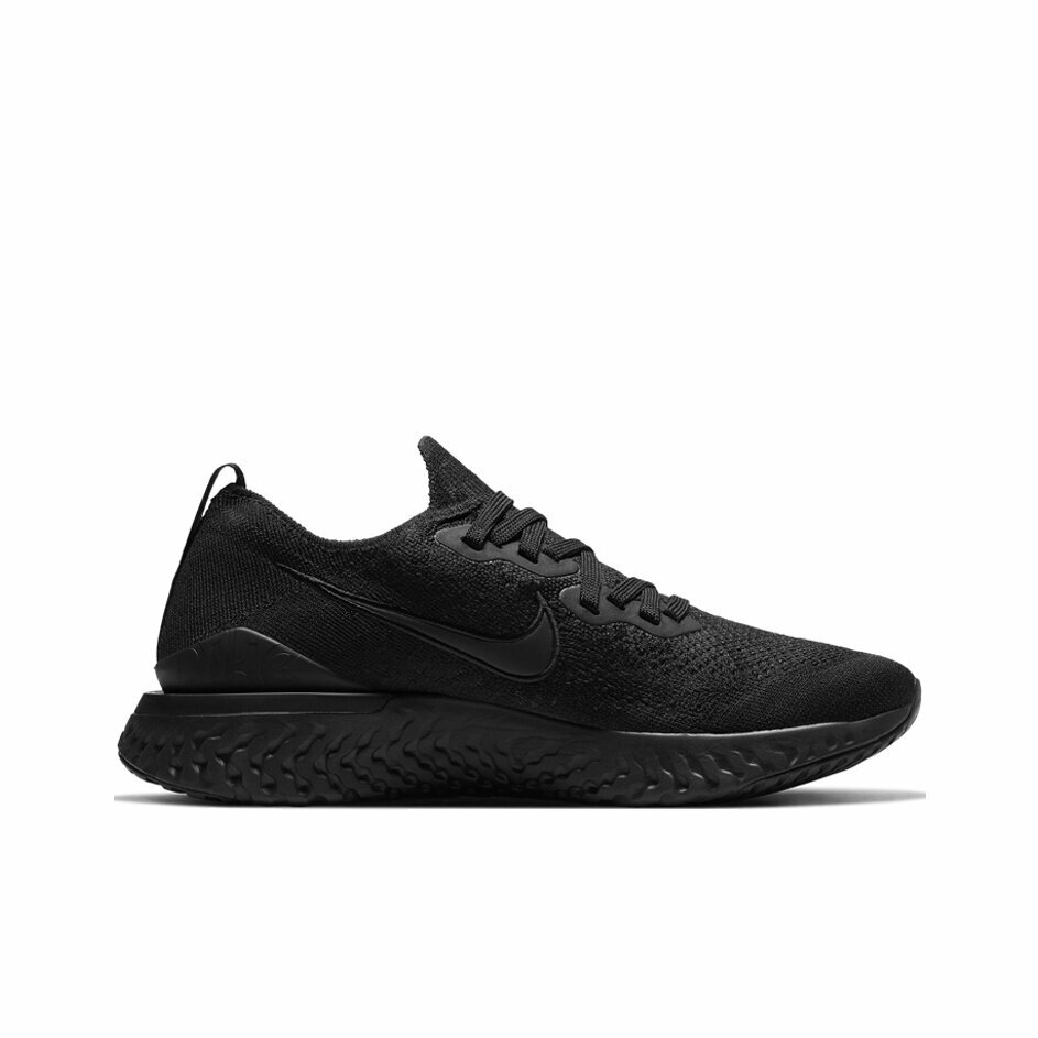 Кроссовки NIKE Epic React Flyknit 2, размер EU 36 стопа (22.5CM), черный — фото 1