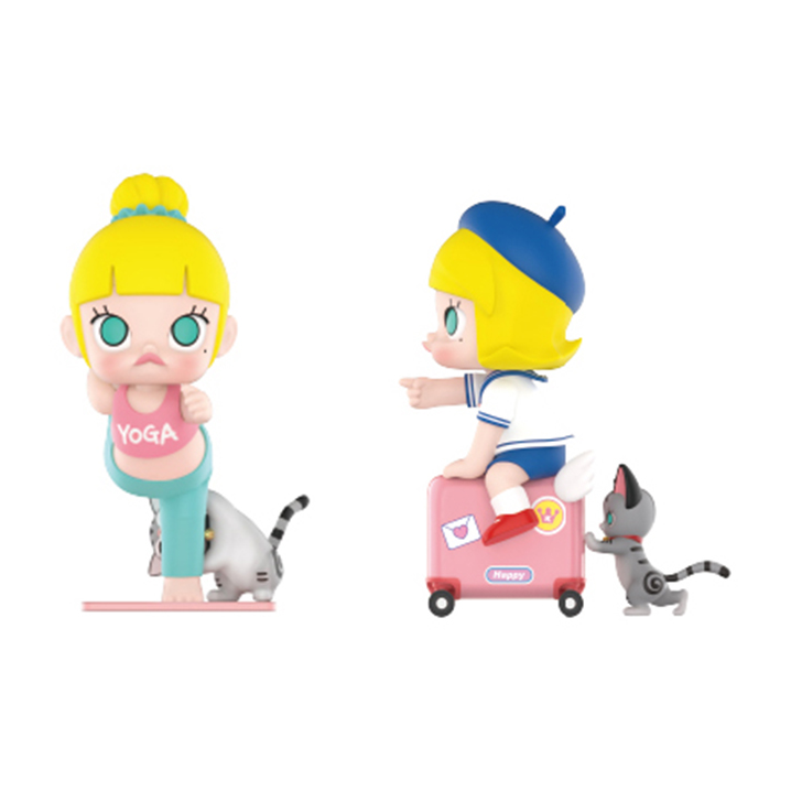 POP MART Молли Коллекция A Day OF Leisure Слепые коробки Один Blind Коробка
