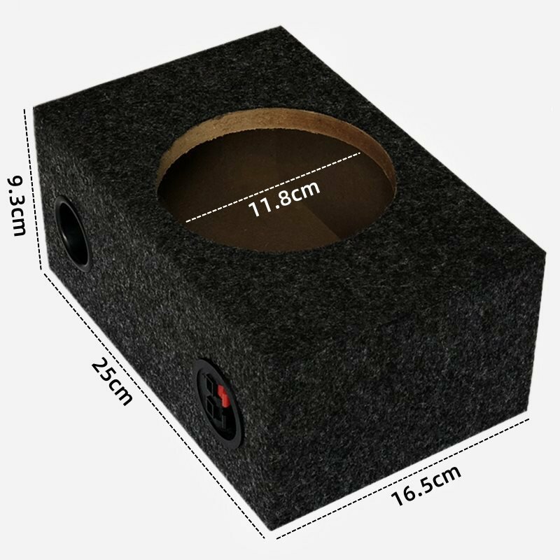 4-дюймовый 5-дюймовый 6inch 6.5inch 6x9inch динамик квадратная деревянная коробка, пустая коробка для дома, низкий динамик, шкаф для пробного динамика в автомобиле