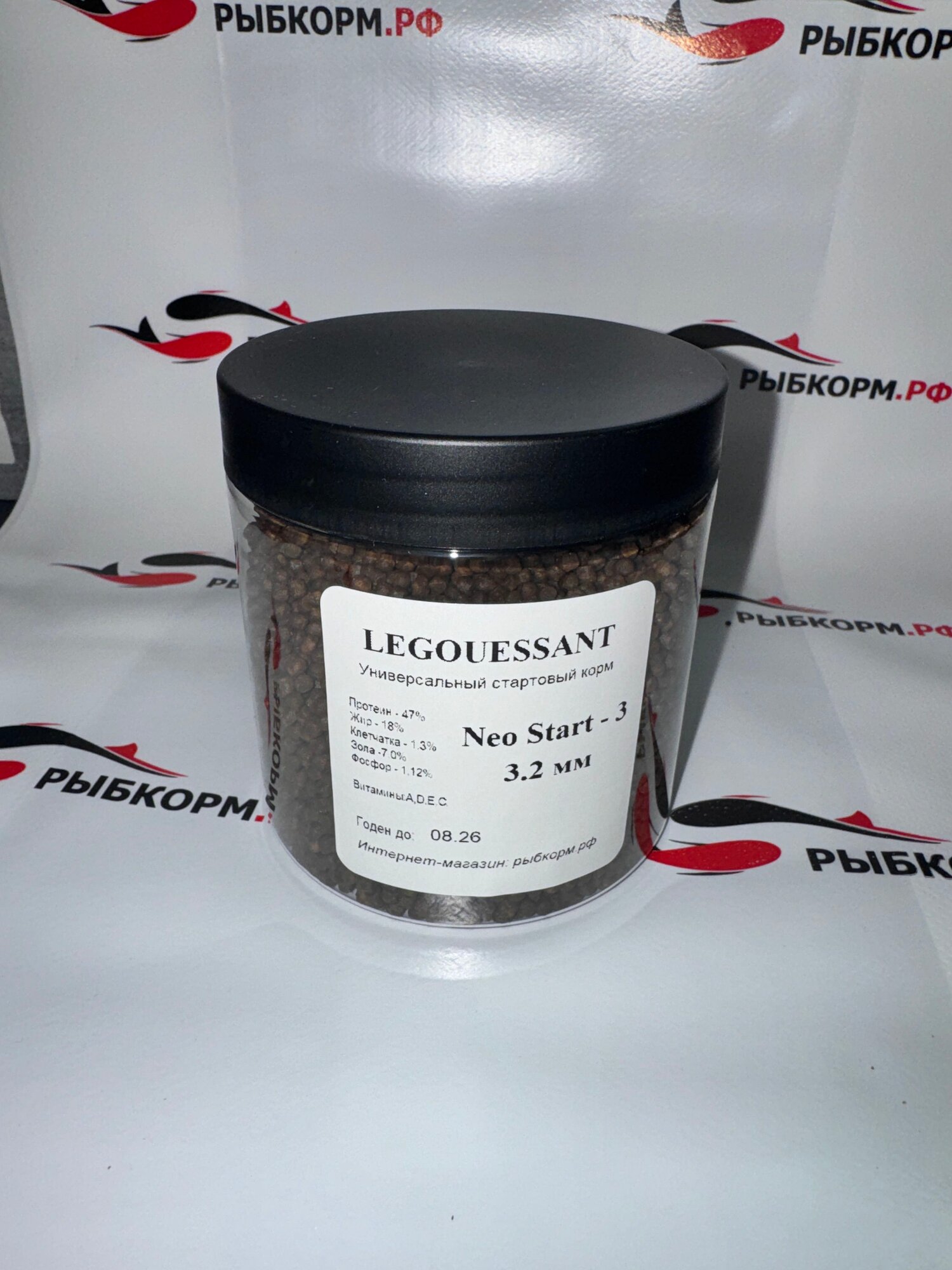 Корм для рыб LeGouessant Neo Start-3 3,2 мм