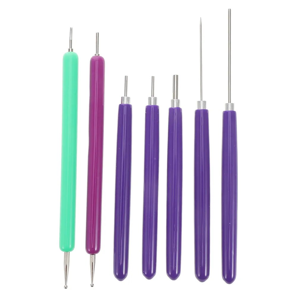 Набор Инструментов Для Квиллинга С Ручкой Для Скручивания Бумаги 1 Штук Размер 14.00X1.00X1.00CM