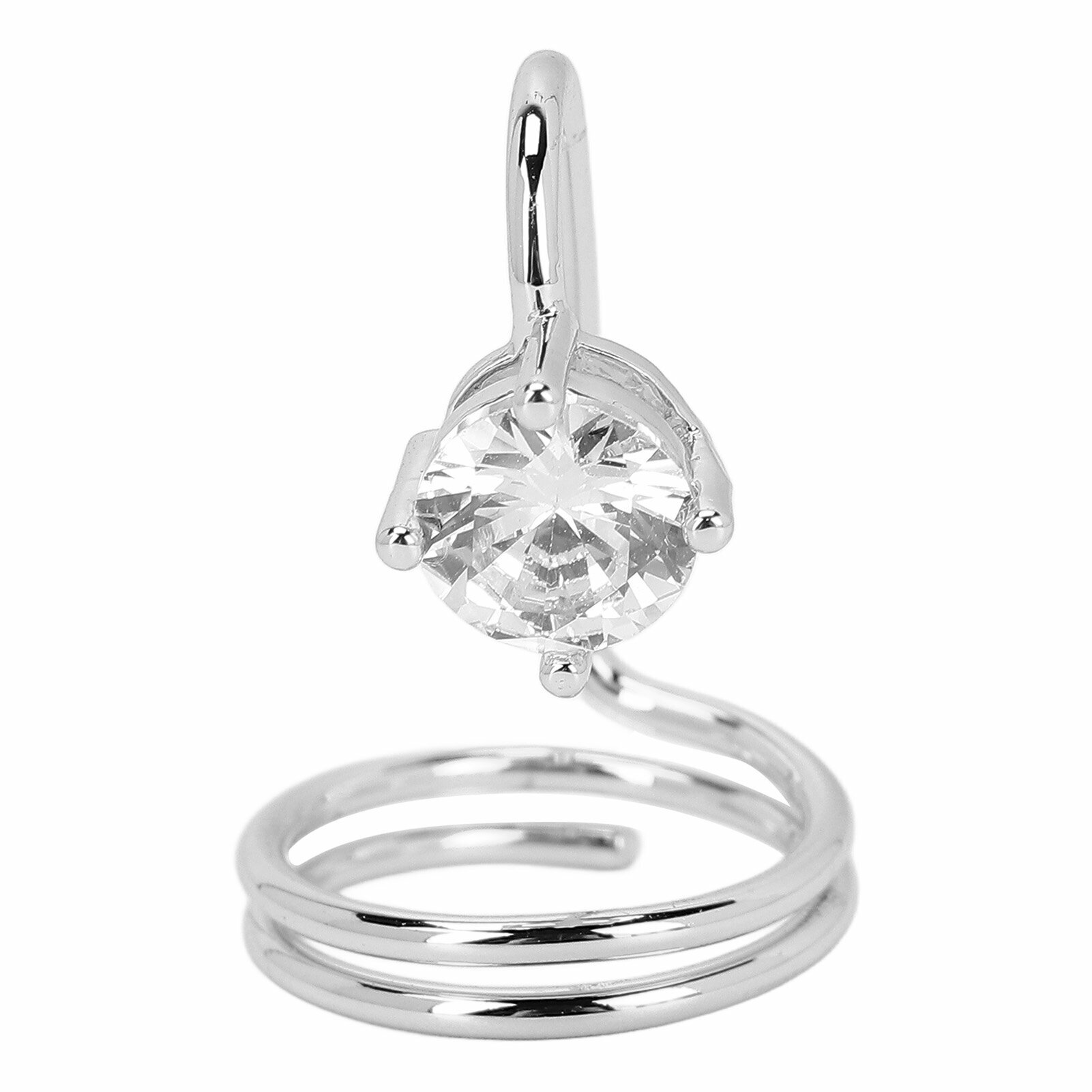 Женское пальцем кольцо ногтя кольцо с кольцом кольца