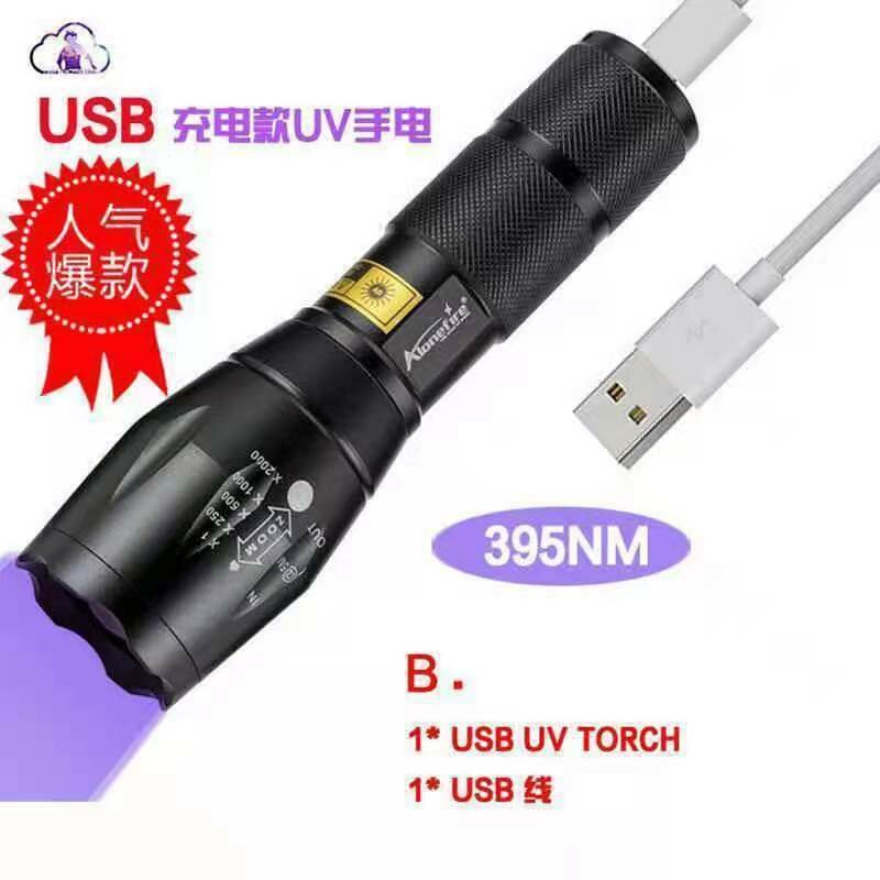 Лампа для ловли скорпионов, новая модель, специальный фиолетовый свет, суперяркий, перезаряжаемый, мощный свет, двойного назначения фонарик