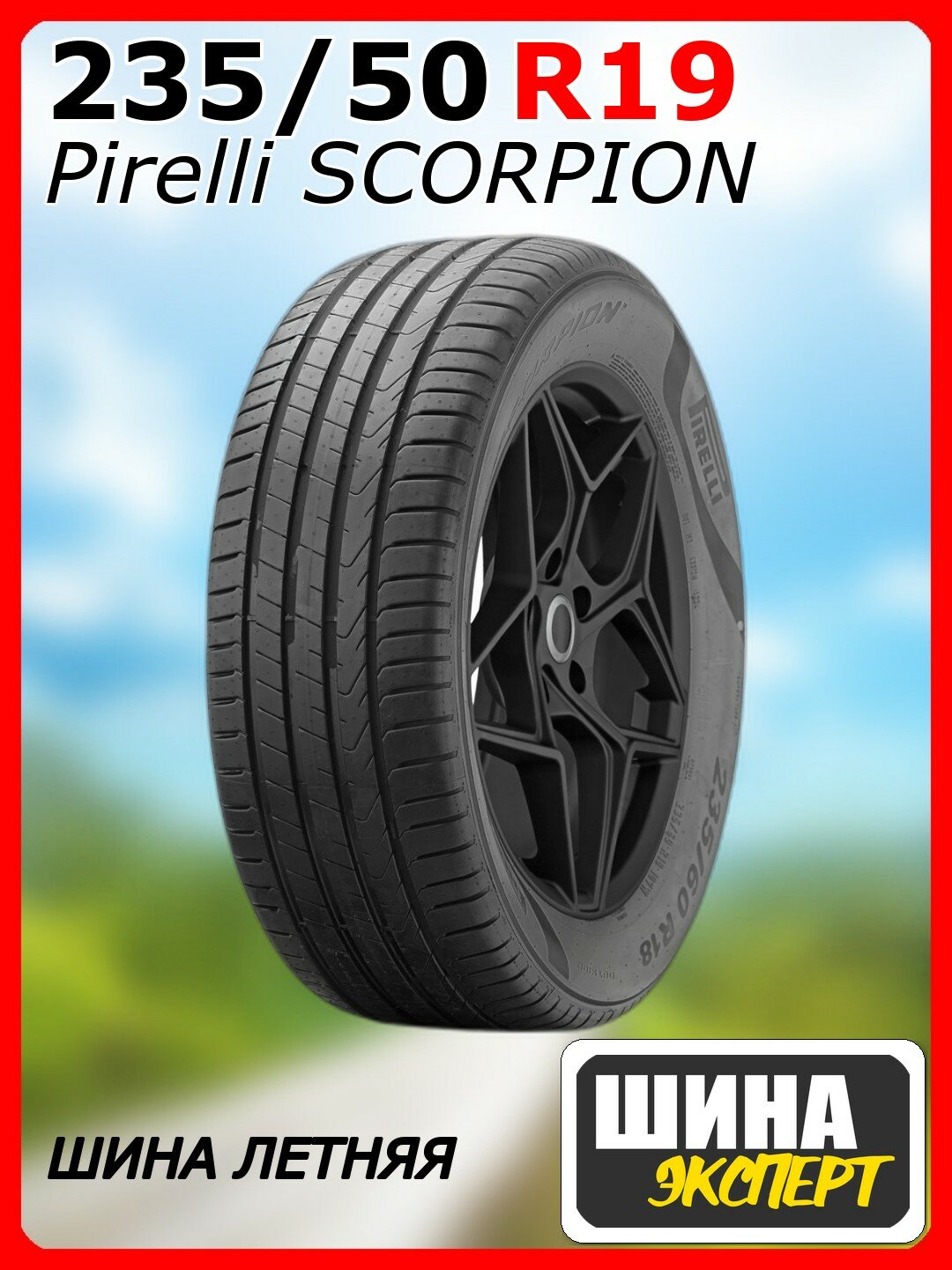 Шина летняя 235/50/19 V 99 SCORPION для легковых автомобилей 5806700
