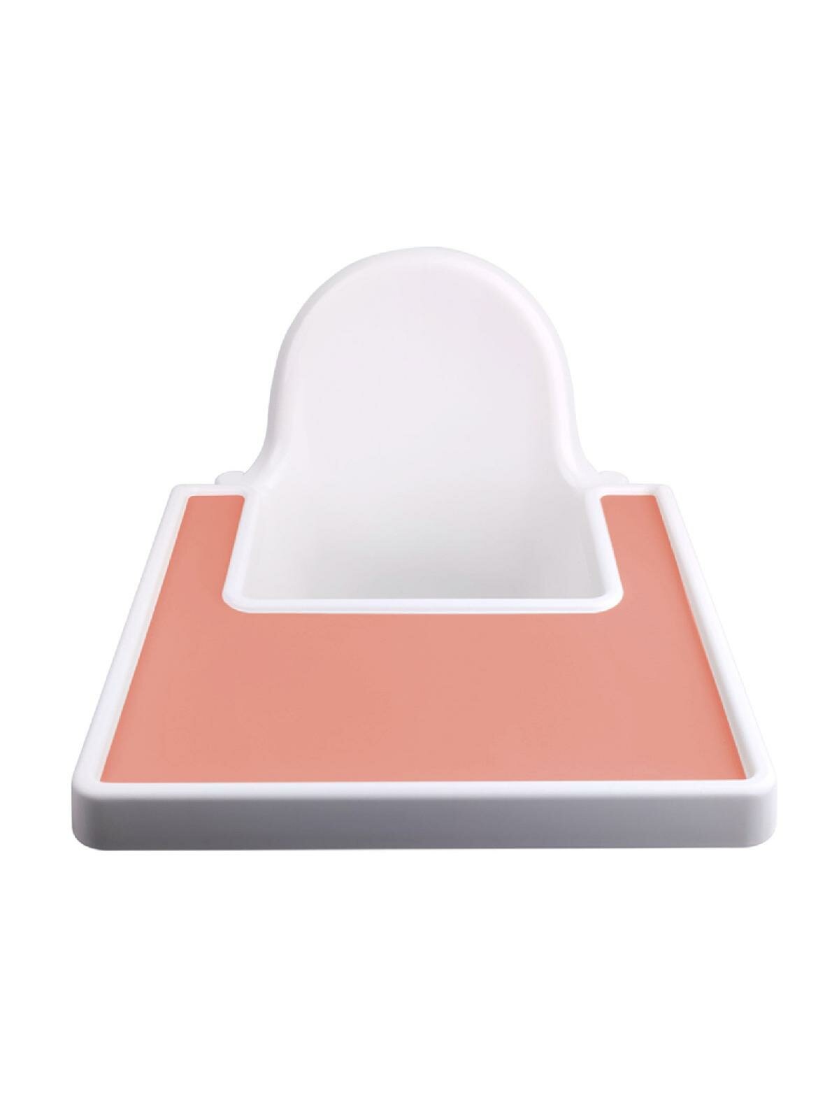 Легко моющийся силиконовый коврик для детского стульчика для кормления, коврик для удобного кормления