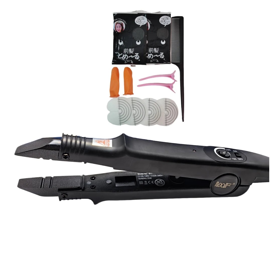 Профессиональный утюг для наращивания волос 220°C