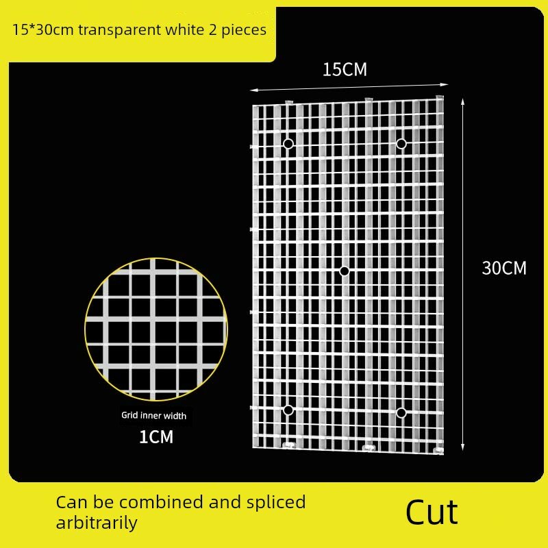 Сетка-сетка для защиты аквариума от прыгающих рыб, изоляционная сетка, перегородка, донный фильтр, донное основание
