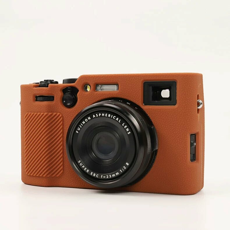 Чехол X для Fujifilm X100VI, силиконовый чехол для X100VI, чехол для камеры X100 шестого поколения, портативный