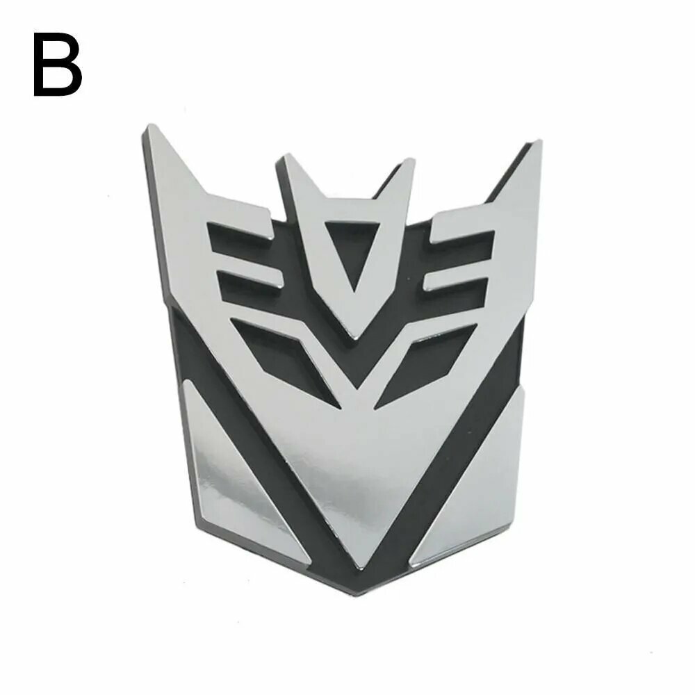 Наклейка на авто "Трансформеры" из пластика и хрома, стикеры Автоботы и Десептиконы