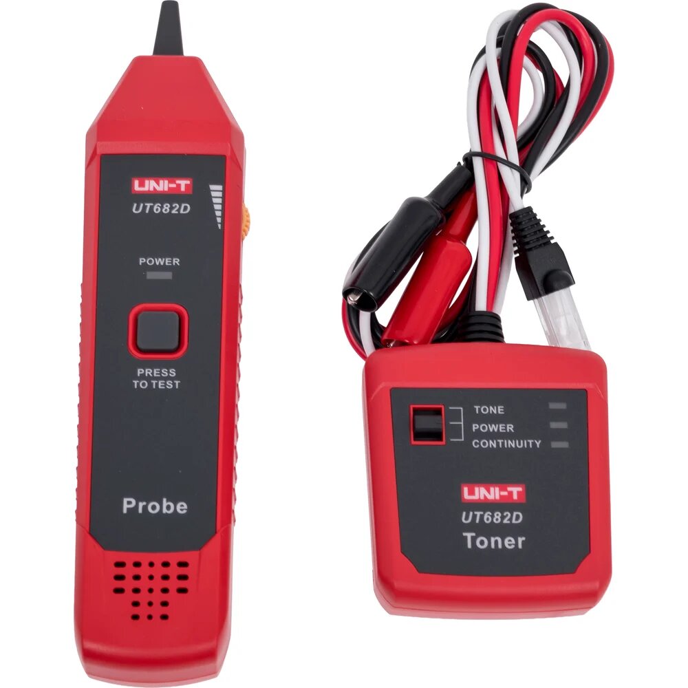 Тестер трассоискатель UNI-T с генератором сигнала UT682D 13-1090