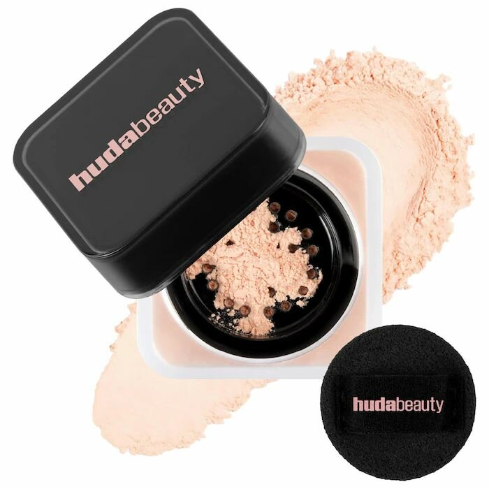 HUDA BEAUTY Рассыпчатая пудра для лица Baby Easy Bake Loose Baking & Setting Powder (Peach Pie) 6 г