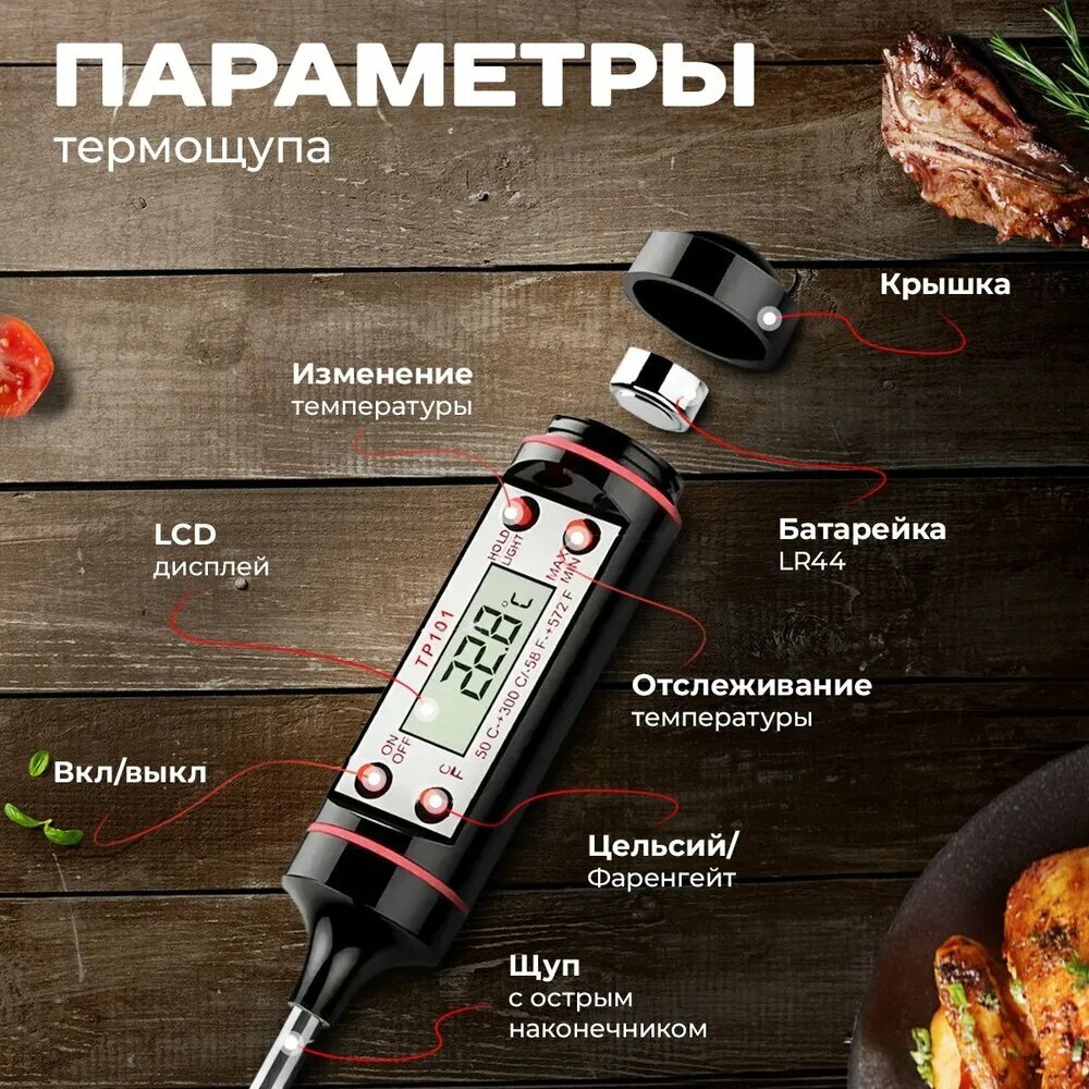Кулинарный термометр — фото 1