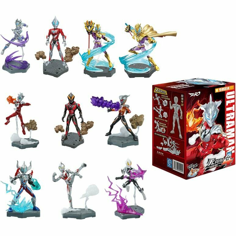 Keeppley Ultraman Zero Lego Man, Infinite Edition, 4th Attack, Change Destiny Mystery Boxes