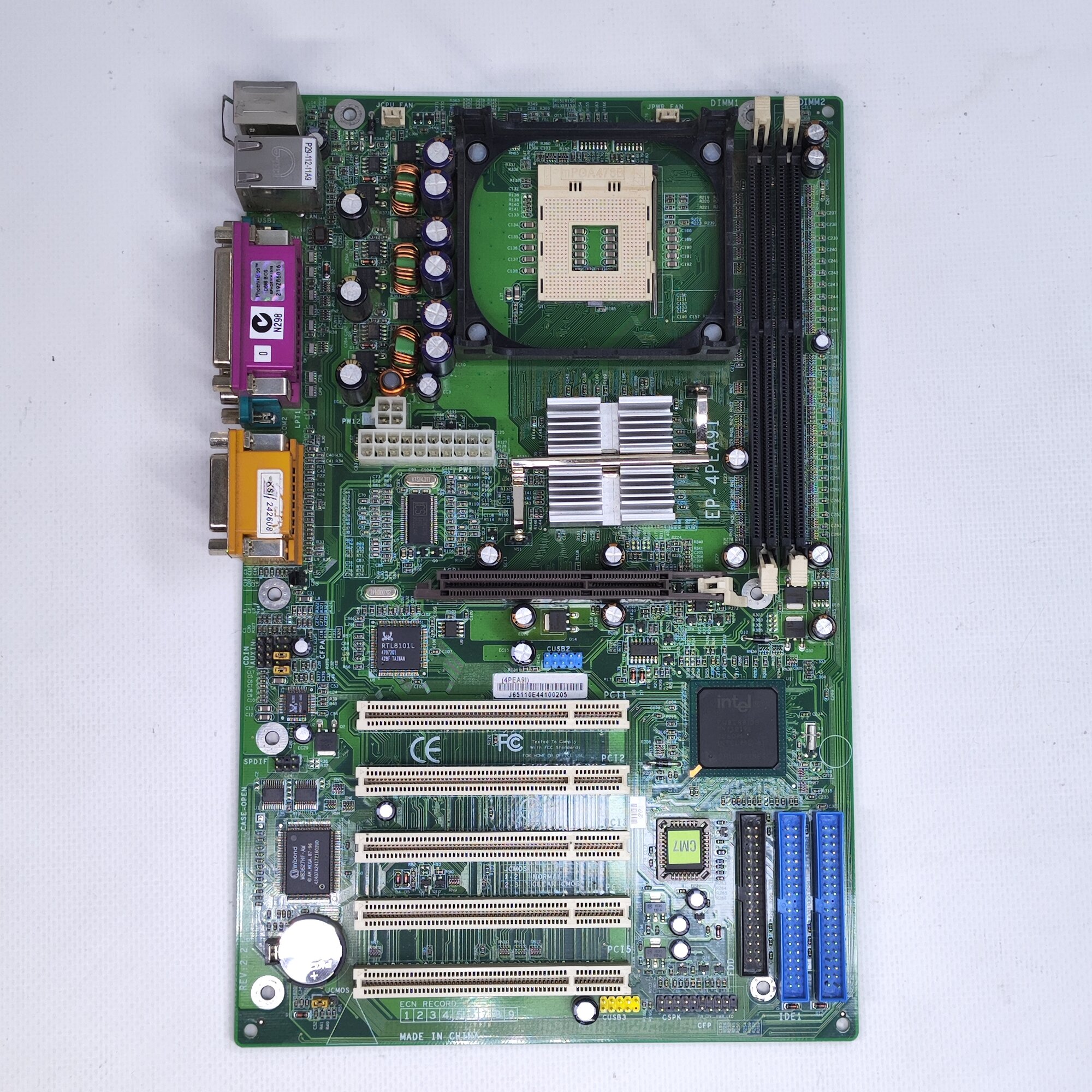 Epox EP-4PEA9I / ATX, Socket 478 / материнская плата