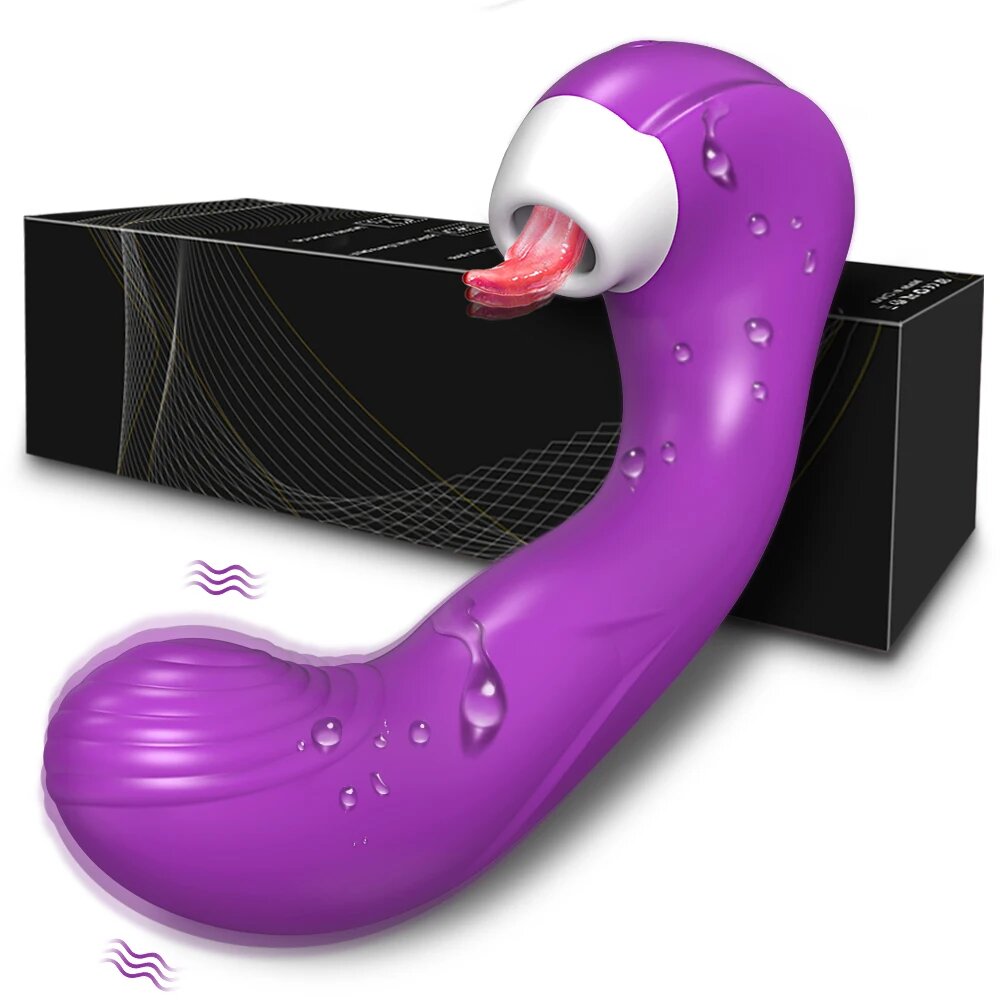 Клиторальный вибратор для женщин, секс-игрушка для точки G, клитор, присоска для сосков, вакуумный стимулятор клитора, женская мастурбация, секс-игрушки 18 GM13-PU-Box