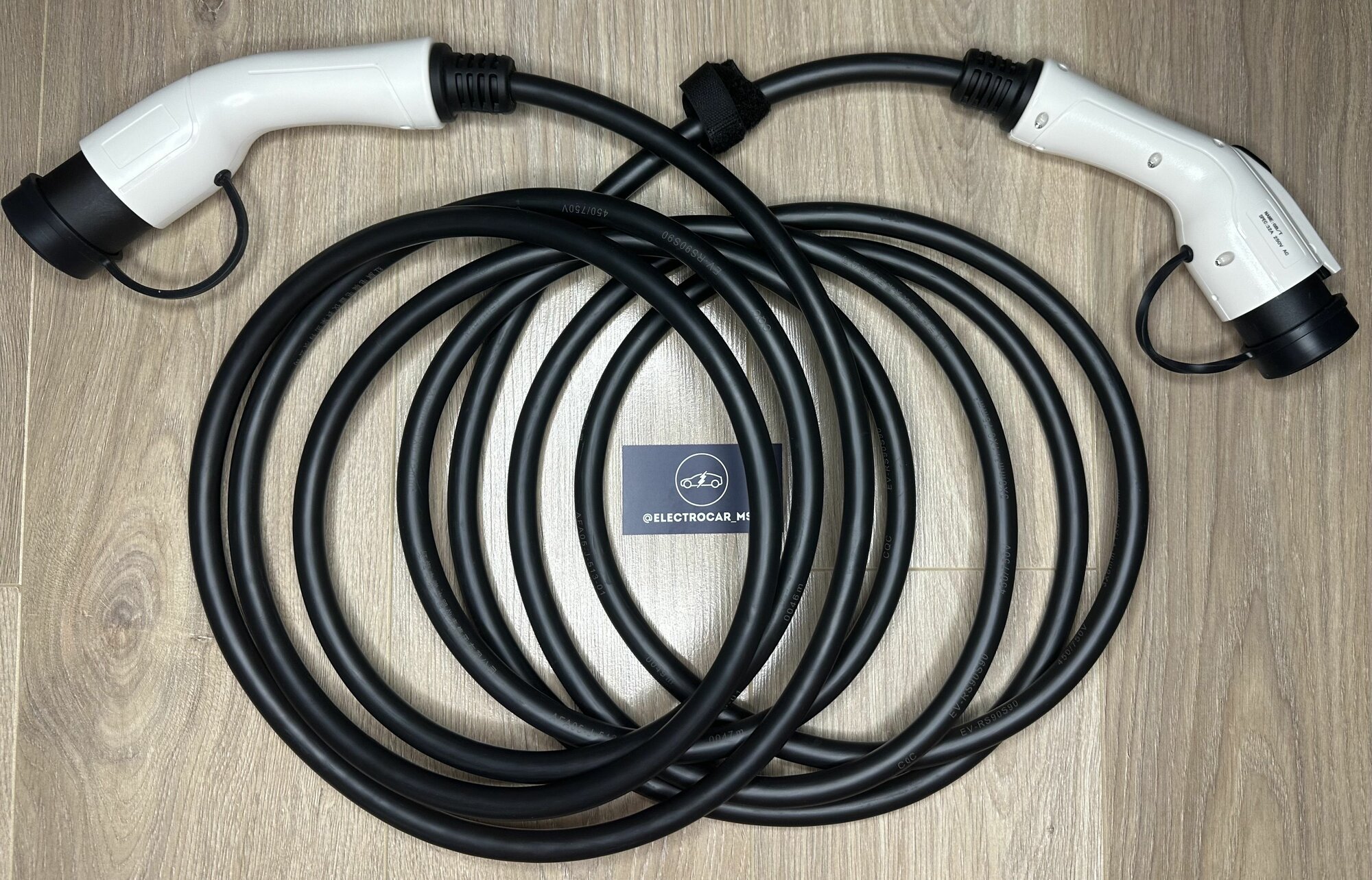 Кабель GOOD ENERGY для зарядки Китайских электромобилей, 32 А, 1 Ф, 7кВт, Тип 2-GB/T, 7 метров