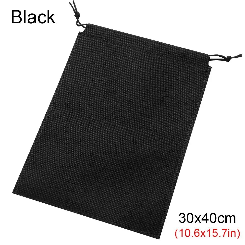 Карман на шнурке Cloth 20x25 см Черный, 30x40cm, Black