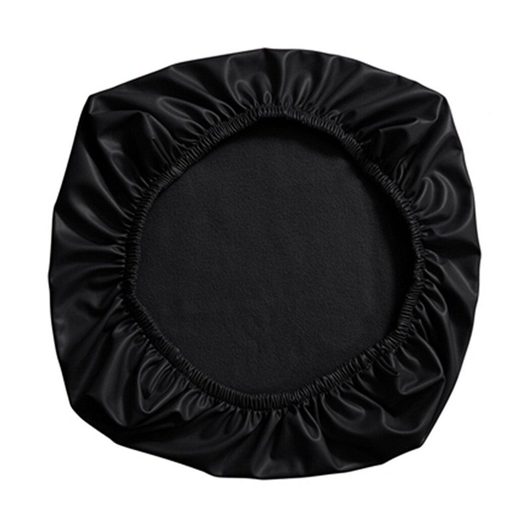 Водонепроницаемый эластичный чехол для подушки из искусственной кожи для офисного кресла-черный