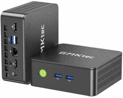 Неттоп GMKTEC Mini NucBox G3S Intel N95, DDR4 8ГБ, 256ГБ(SSD), Intel UHD Graphics, Windows 11 Pro, черный и серый G3S/N95/8+256GB