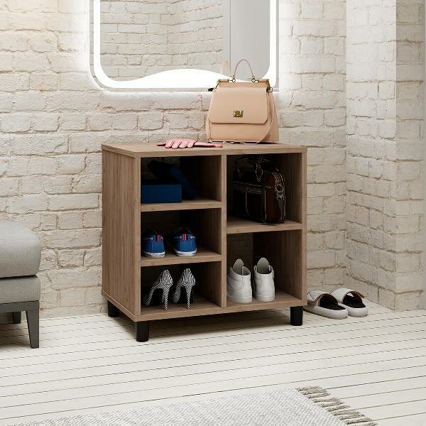 Обувница MFMaster Уно-143 дуб крафт табак