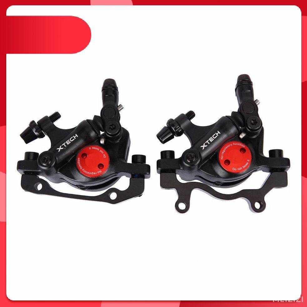 Гидравлический двухпоршневой тормозной суппорт ZOOM HB100 Line Pull, премиальный комплект