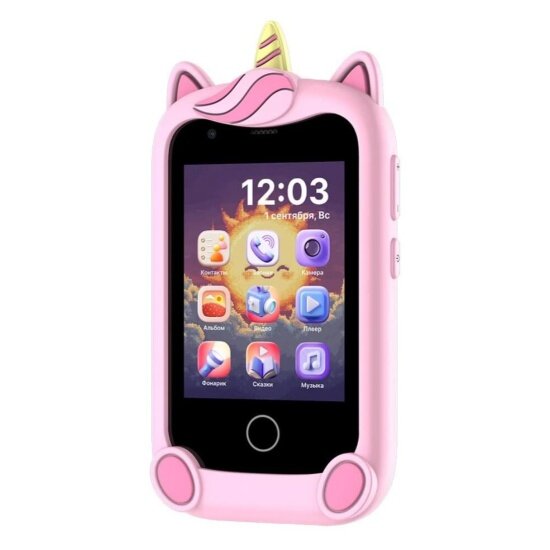 Смартфон Elari GamePhone Kids Edition 4Gb Розовый