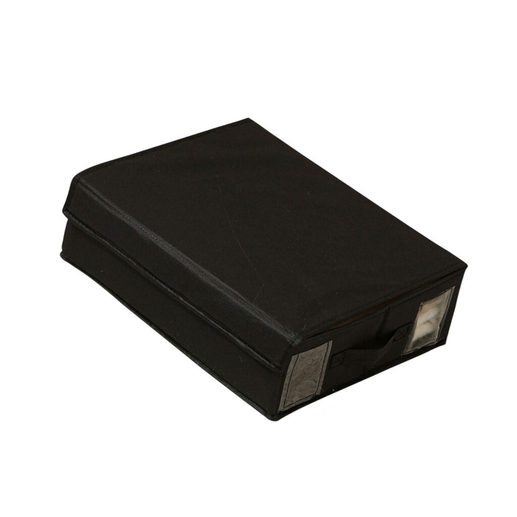 Складной ящик-органайзер для постельного белья для хранения простыней и одеял на молнии