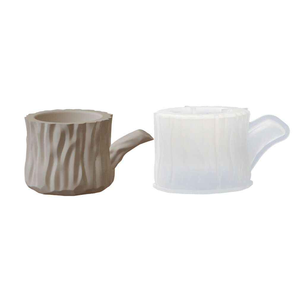 Форма для подсвечника Силиконовая форма для подсвечника Легко демонтируемая Форма для суккулентных кашпо Форма для украшения дома Гипсовая форма