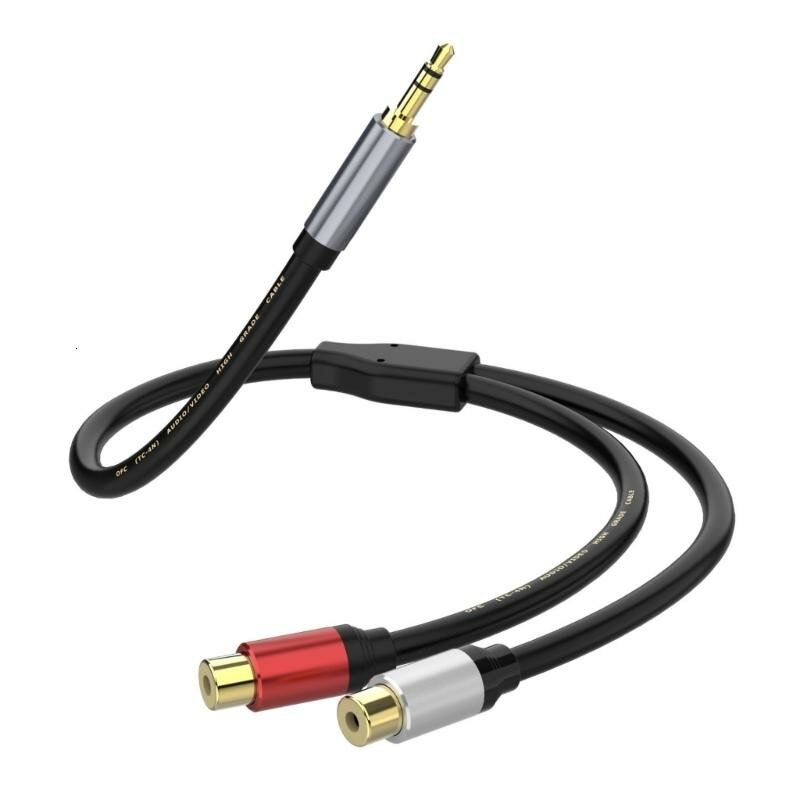 Аудиокабель 3,5 мм – 2 RCA