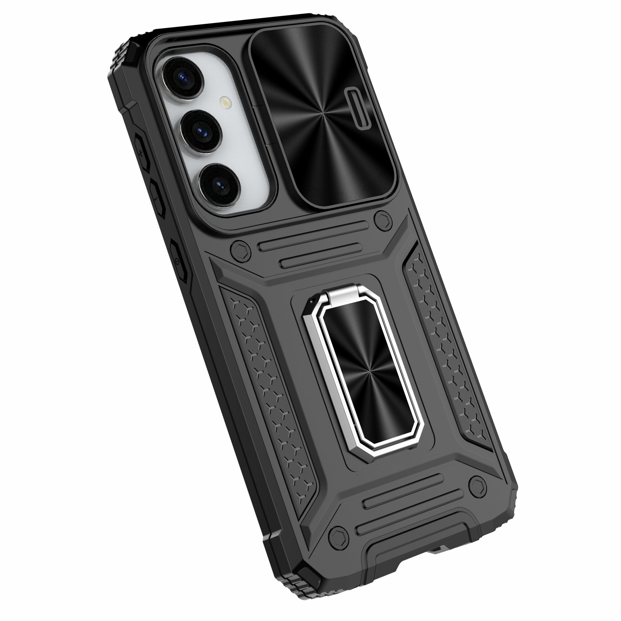 Противоударный чехол Mantlet Case для Samsung Galaxy S23 FE черный