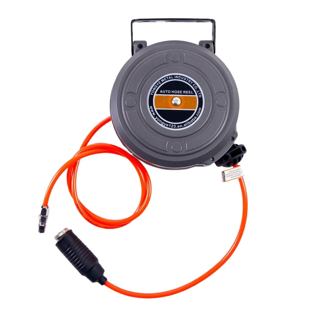 Катушка для воздушного шланга С автоматическими Выдвижными уплотнителями Для Практического использования в автомобильном инструменте