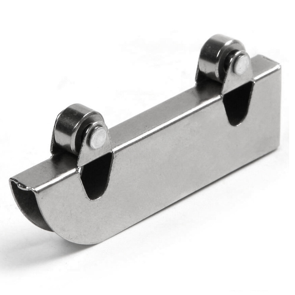 10 шт. маховик из нержавеющей стали с двумя прорезями для раздвижных дверей, стеклянный шкив, фурнитура, аксессуары