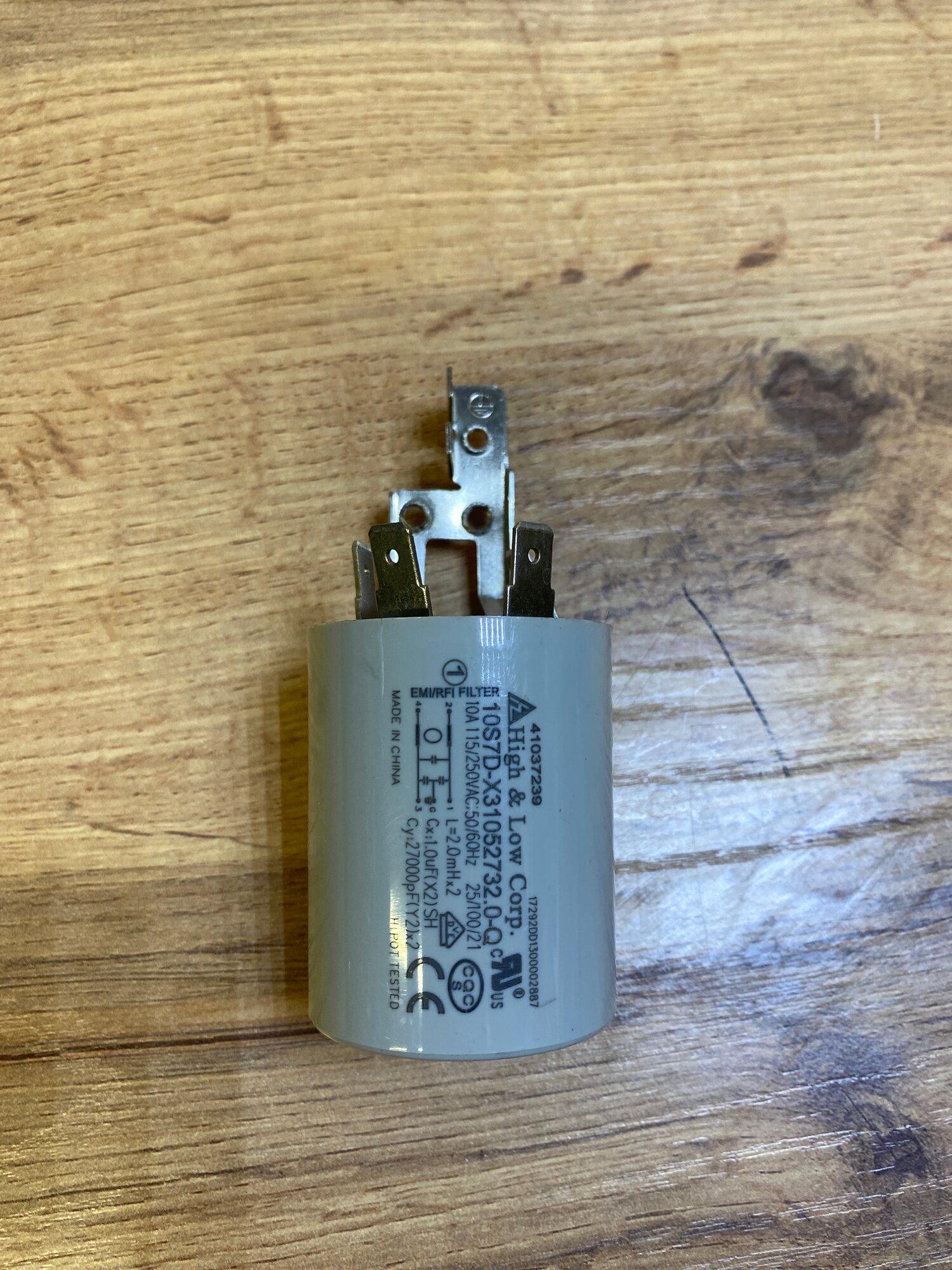 Сетевой фильтр для стиральной машины CANDY CS34 1062D2/2-07, оригинал, б/у