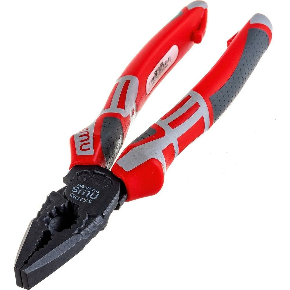 Пассатижи 205мм, С5.9, Н2.5, К13 NWS CombiMax 109-69-205