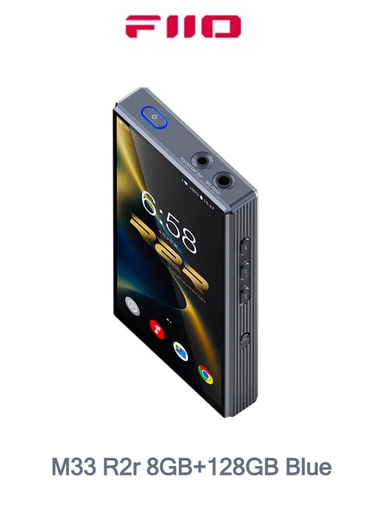 Fiio M33 R2r 8GB+128GB Портативный MP3 Bluetooth музыкальный плеер без потерь HiFi hard solution DSD