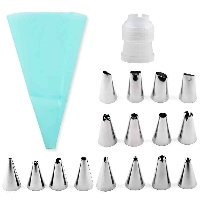 Набор силиконовых кондитерских мешков FAIS DU с насадками