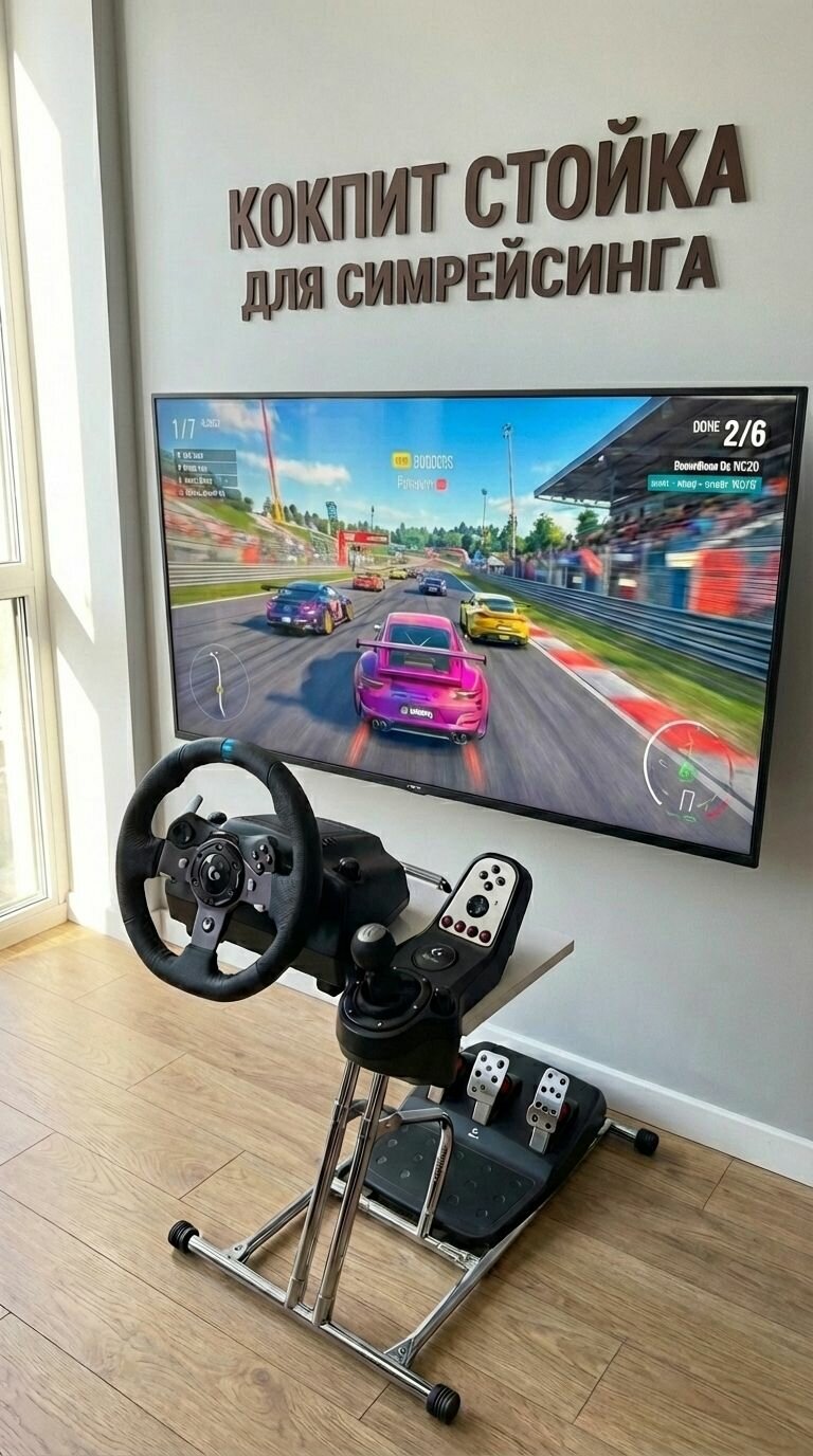 Кокпит/Стойка/ Подставка для игрового руля